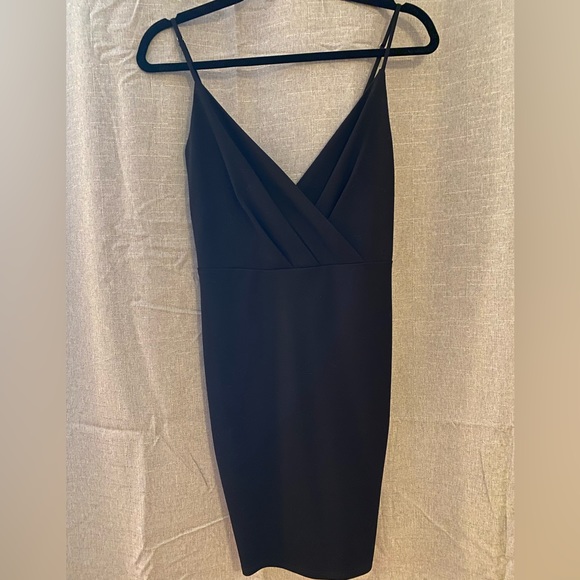 Lulus | Dresses | Nwt Lulus Black Bodycon Midi Dress Small | Poshmark